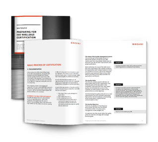 Preparing For ISO 9001:2015 Certification