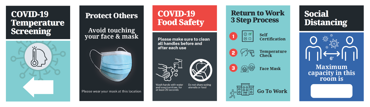 Free COVID-19 Workplace Signage