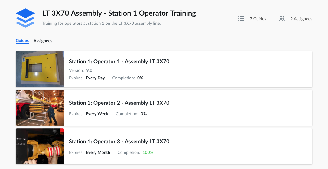 Manage Workforce Training with Dozuki Courses